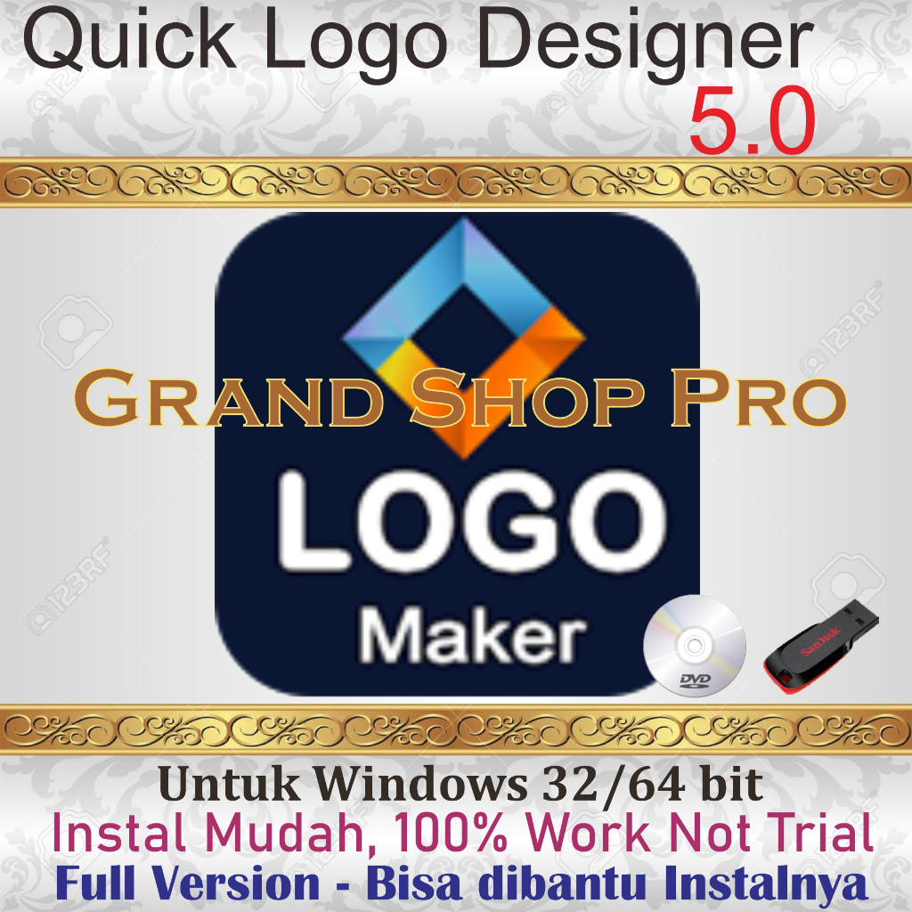 Jual Quick Logo Designer (Full Version, Not Trial) | Shopee Indonesia