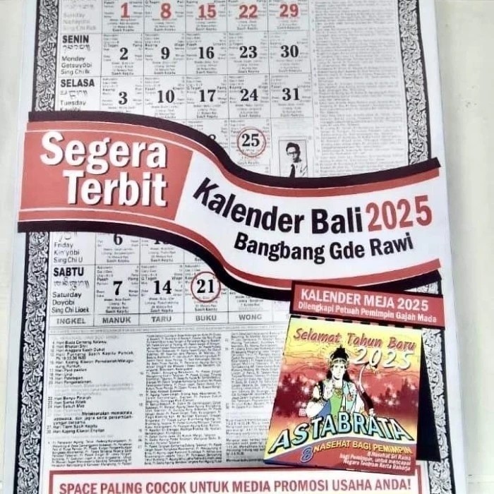 Jual (:(:(:(] kalender Bali kalender saka Bali | Shopee Indonesia