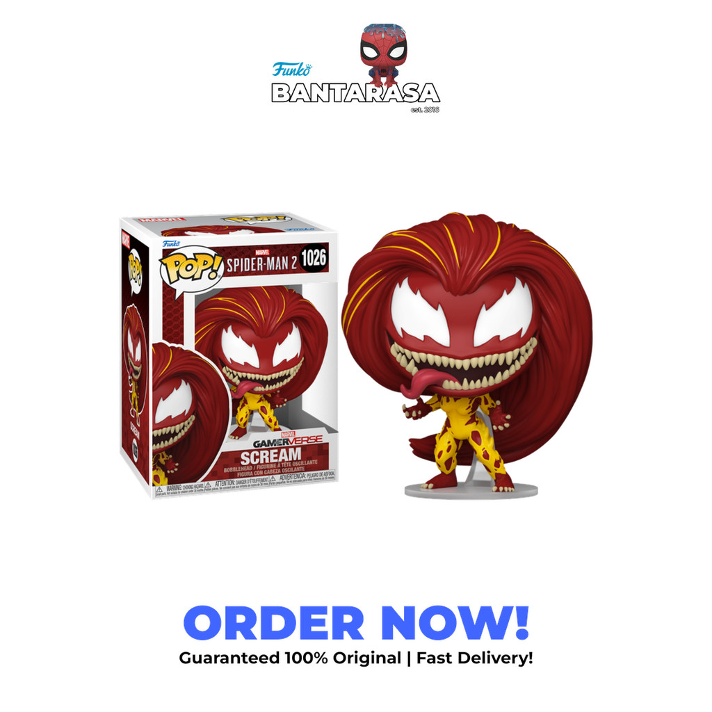 Jual Funko Pop! Marvel's Spider-Man 2 - Scream (Mary Jane) Pop! Vinyl ...