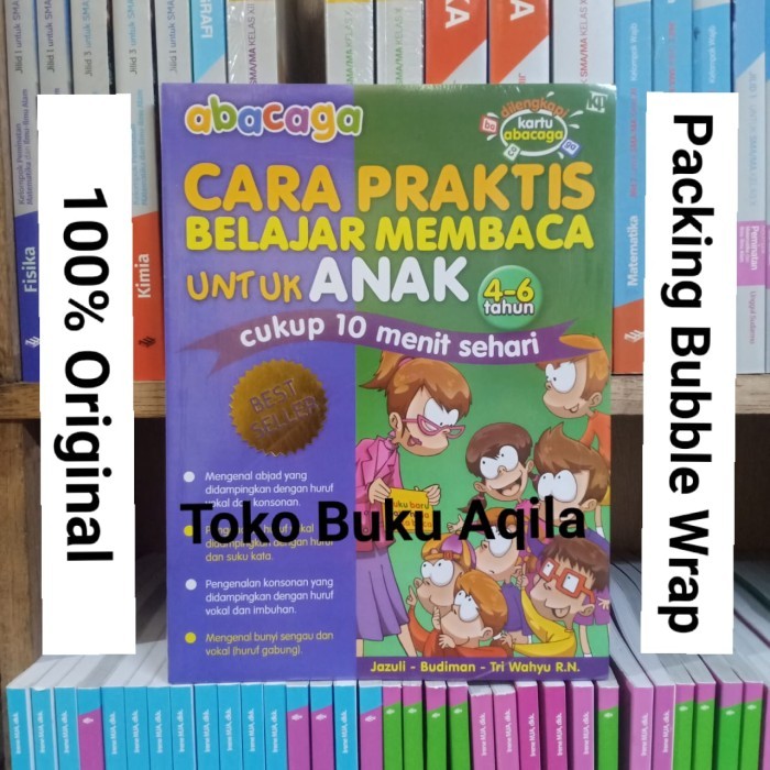Jual Buku Abacaga - Cara Praktis Belajar Membaca Untuk Anak 4-6 Tahun ...