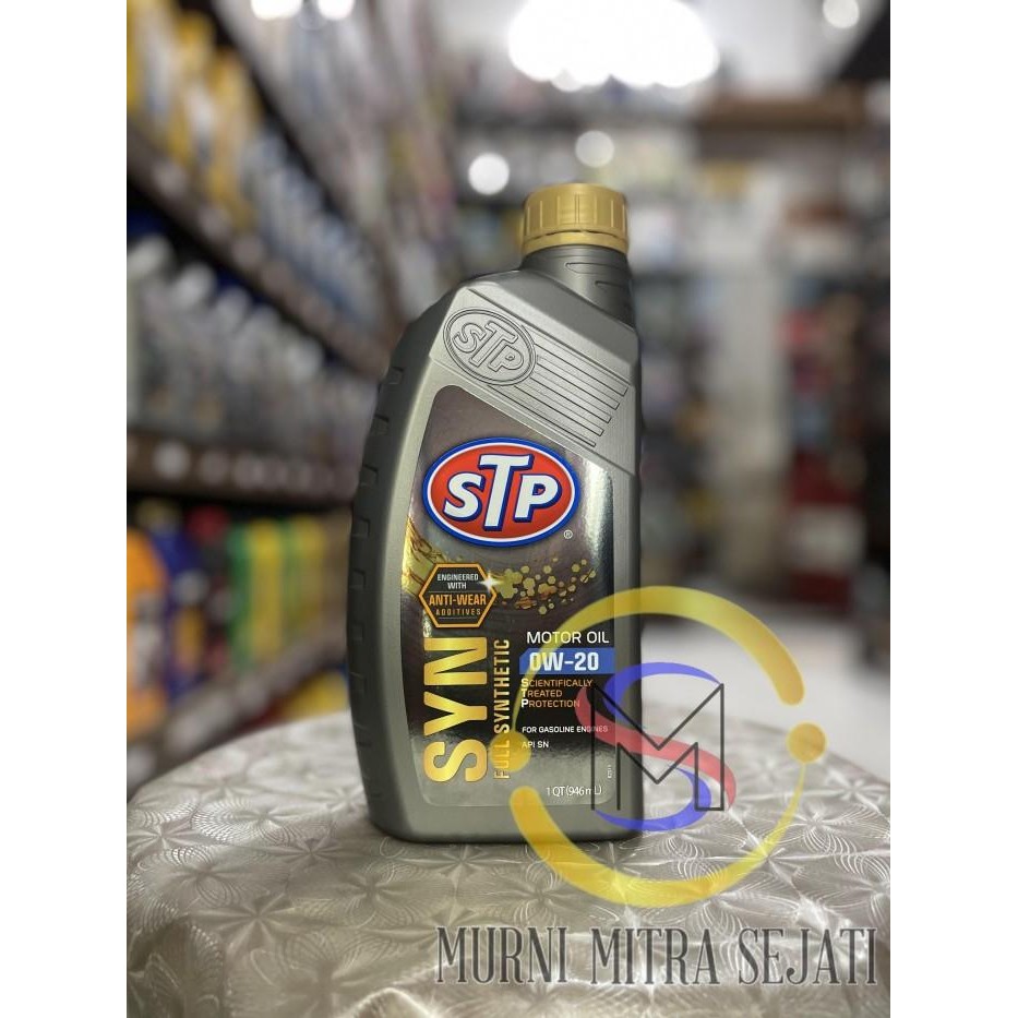 Jual Stp Syn Full Synthetic Motor Oil Oli Sae 0W-20 Bensin 1 L / 946 Ml ...