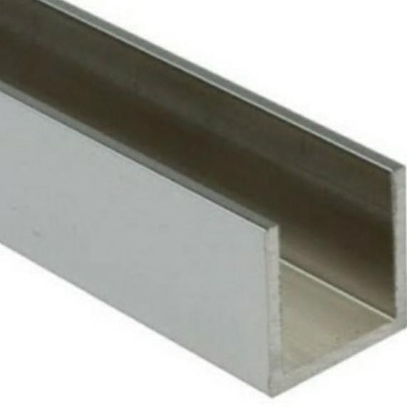 Jual Termantab] Mirror silver - List U stainless 20 x 20 x 20 x 0,8 ...