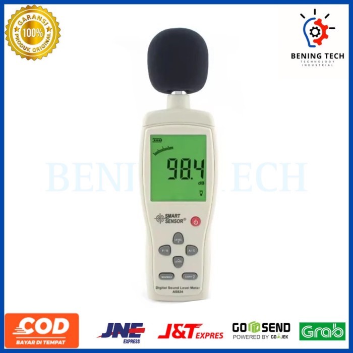 Jual kostannew!! Sound Level Meter Sertifikat Kalibrasi Smart Sensor ...