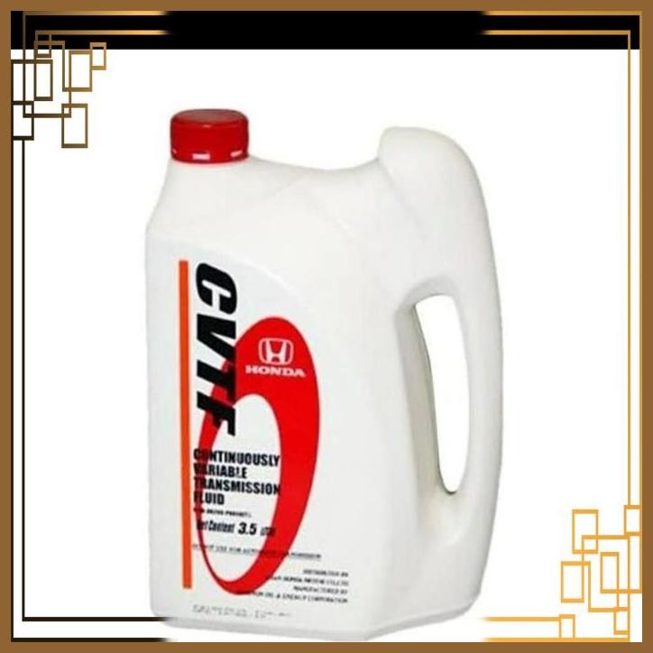 Jual [SMT] OLI TRANSMISI HONDA CVTF TRANSMISSION OIL KEMASAN GALON 3,5 ...