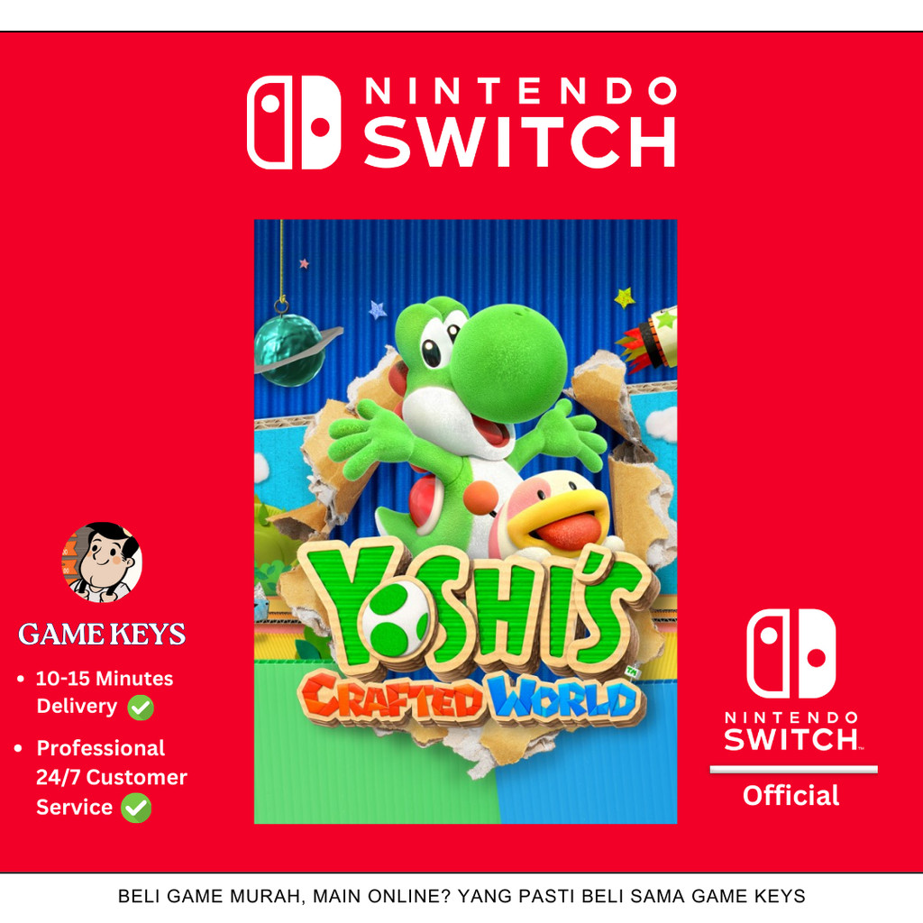 Jual Yoshi Crafted World | Nintendo Switch | Shopee Indonesia