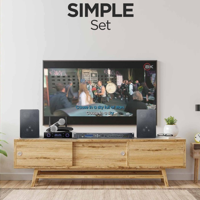 Jual Paket Karaoke Audiobank Simple Set | Shopee Indonesia
