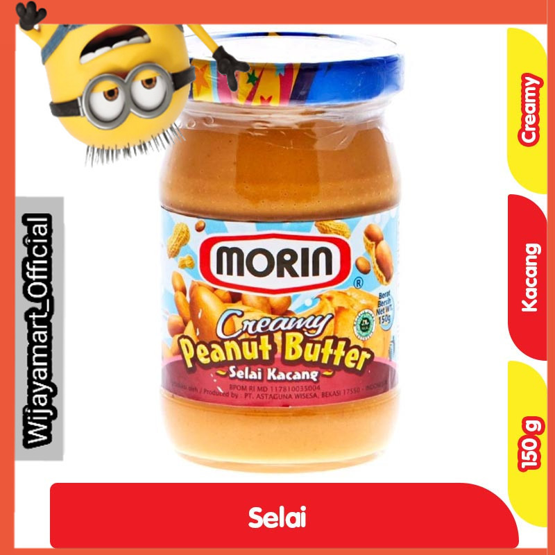 Jual Morin Selai Kacang Creamy 150 g | Shopee Indonesia