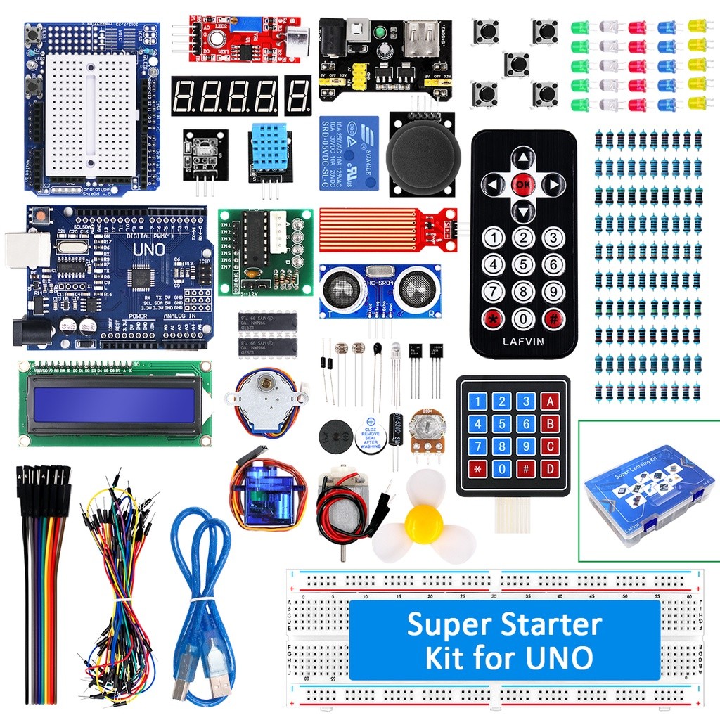 Jual LAFVIN Super Starter Kit/Learning Kit Untuk Proyek Uno R3 Arduino ... Jual LAFVIN Super Starter Kit/Learning Kit Untuk Proyek Uno R3 Arduino ...