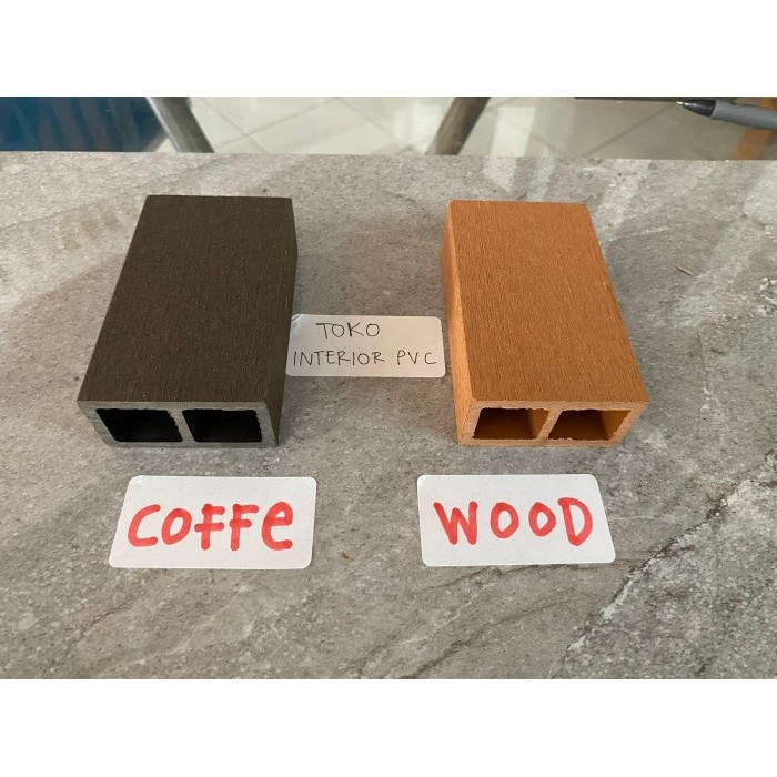 Jual ada stok KISI KISI WPC / PARTISI WPC KAYU ASRI MINIMALIS FACADE ...