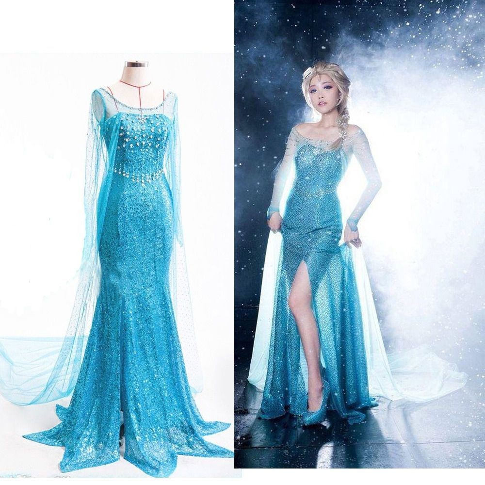 Jual Baju Putri Elsa Dewasa Frozen Shopee Indonesia