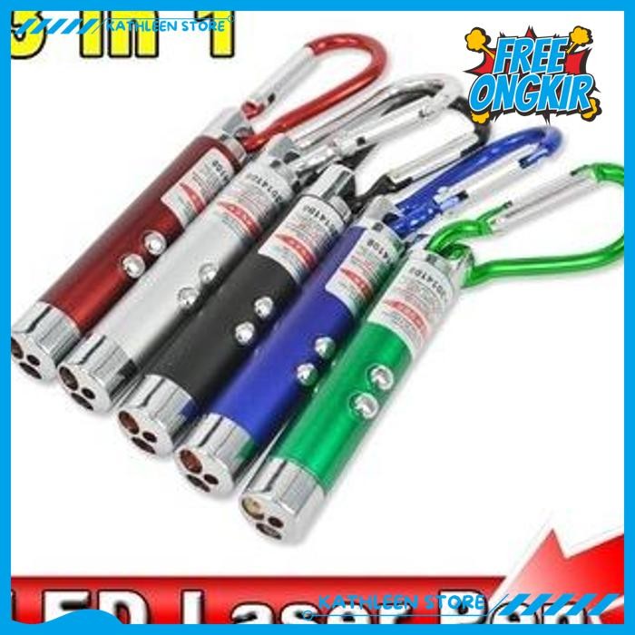 Jual 3IN1 LED LASER PEN GANTUNGAN KUNCI UNIK ULTRAVIOLET MONEY DETECTOR ...