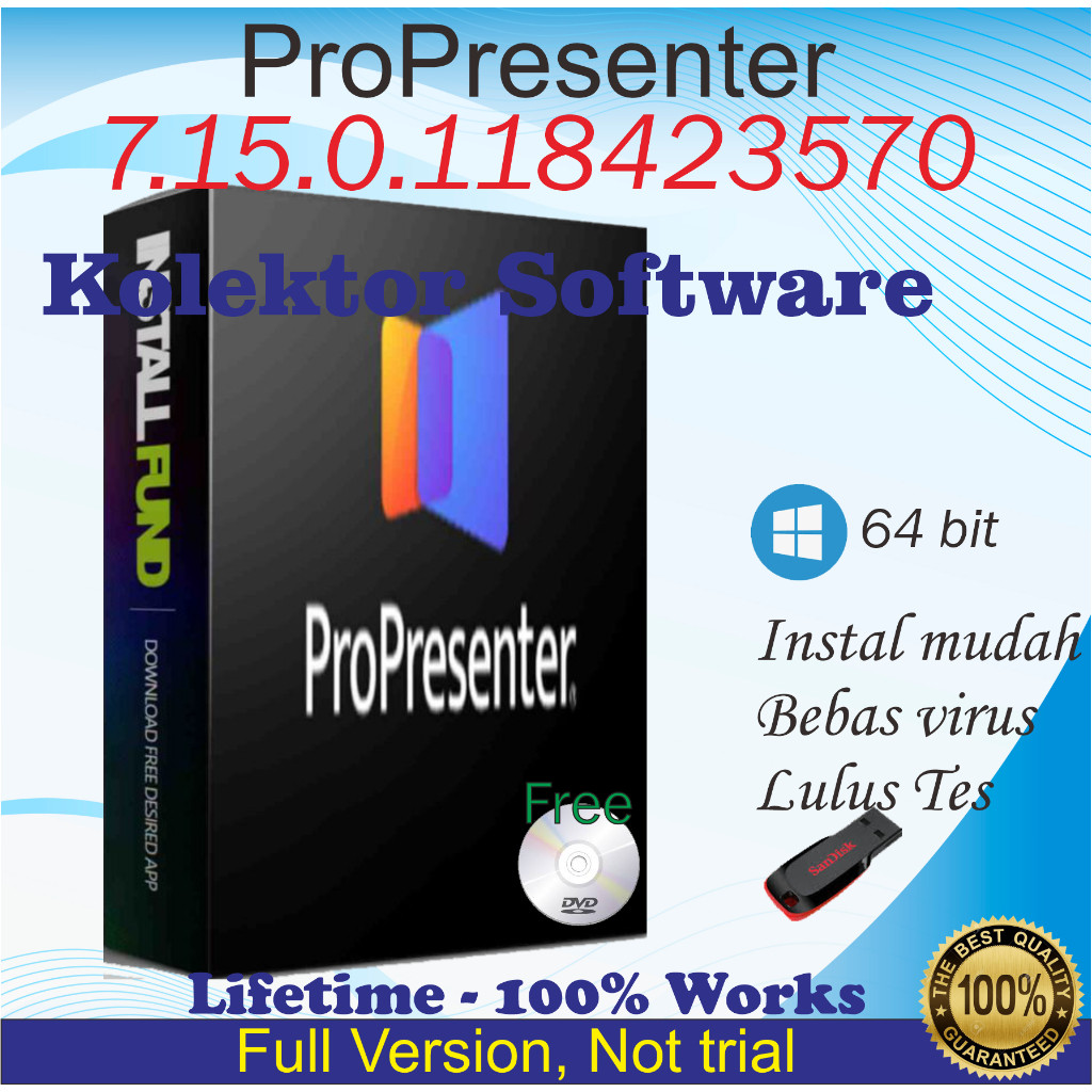 Jual ProPresenter - Full Version, Lifetime | Shopee Indonesia