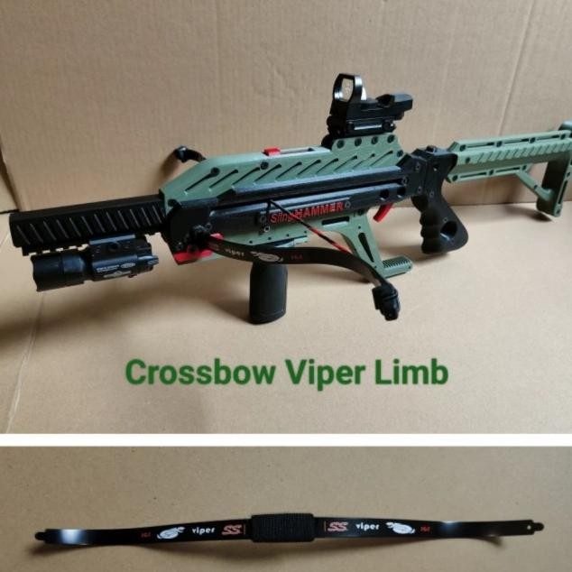 Jual 3D Printed Slinghammer Repeating Viper Limb Crossbow Ketapel Busur ...