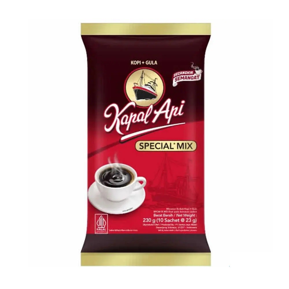Jual KAPAL API COFFEE SPECIAL MIX 10S X 23 GR | Shopee Indonesia