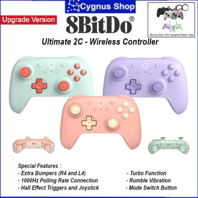 Jual 8Bitdo Ultimate 2C Wireless Gamepad Controller Hall Effect Stick ...