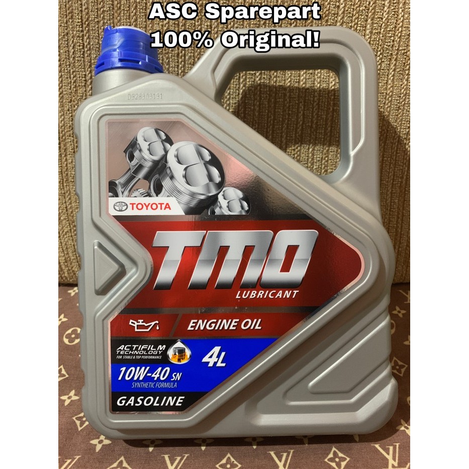 Jual Oli Toyota Tmo 10W-40 Bensin 4 Liter Harga Spesial!! | Shopee Indonesia
