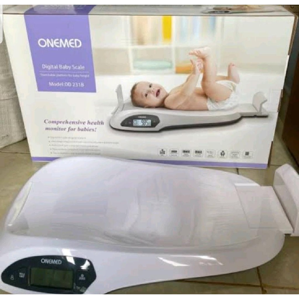 Jual Timbangan Bayi Digital Onemed OD-231B Baby Height Weight Scale ...