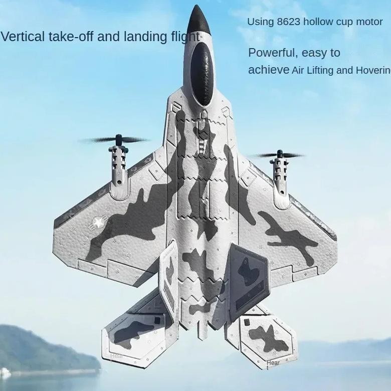 Jual UPGRADED VERSION 4 CHANNEL FIGHTER VERTICAL CRANE FIXED WING RC ...