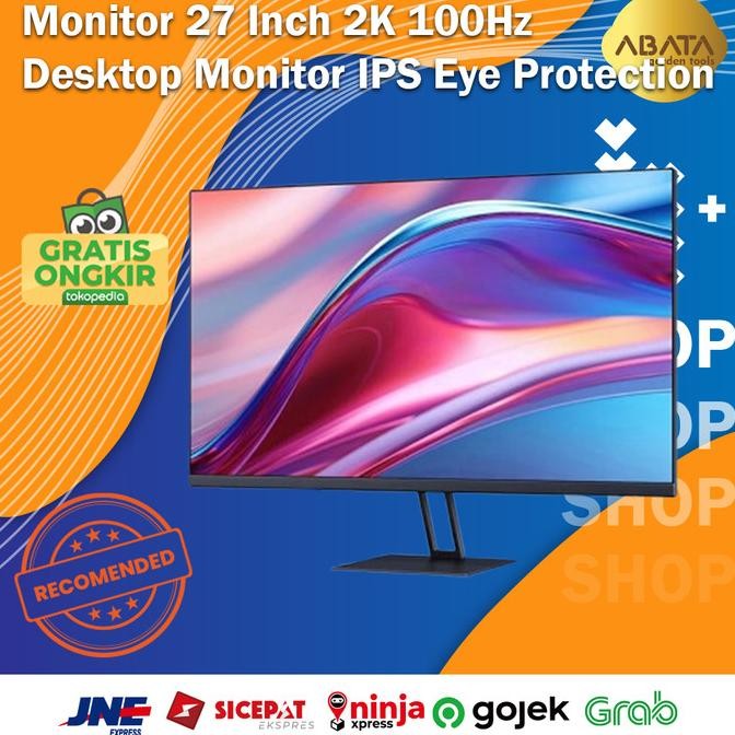 Jual Monitor 27 Inch 2K Monitor 2K Qhd Ips Monitor 100Hz 2K Monitor 27 ...