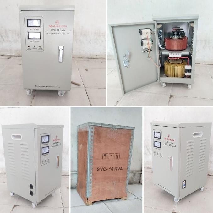 Jual STAVOLT SVC 10 KVA MATSUNAGA / STABILIZER 10KVA / STAVOL 10000 ...