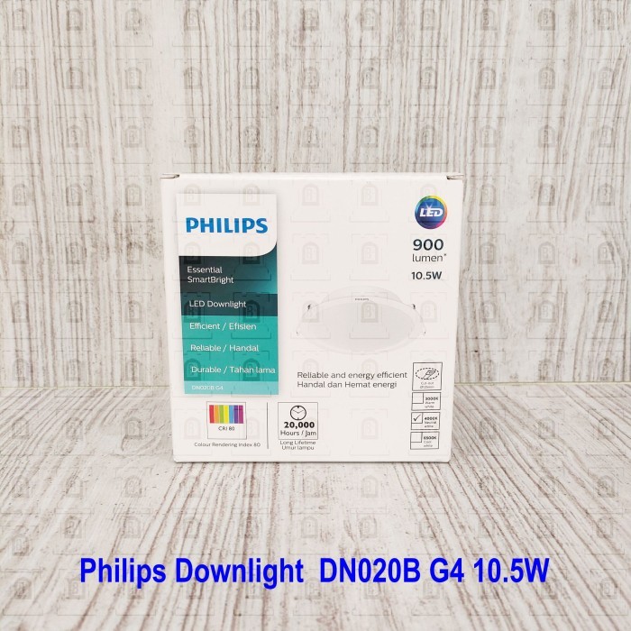 Jual Philips Downlight LED DN020B G4 10.5W Led9 D125 220-240V Inbow ...