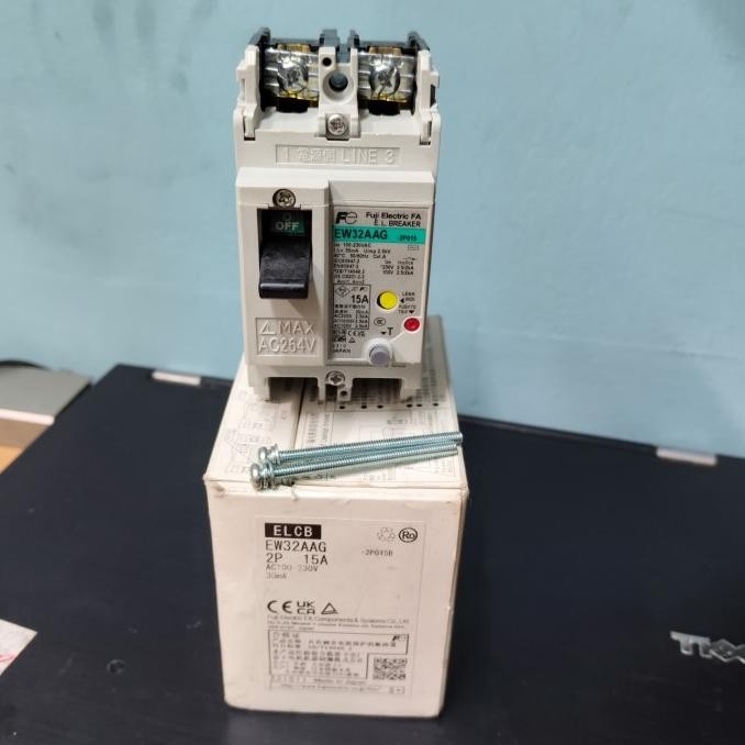 Jual ELCB FUJI EW32AAG 2P015B 2P 15A 30MA 1011T | Shopee Indonesia