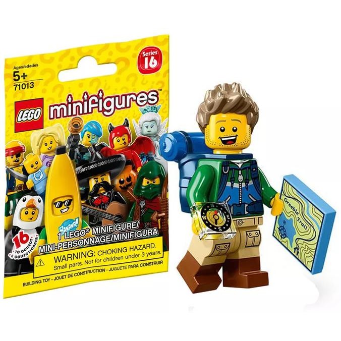 Jual Lego Minifigures 71013 Series 16 Hiker MiSP | Shopee Indonesia