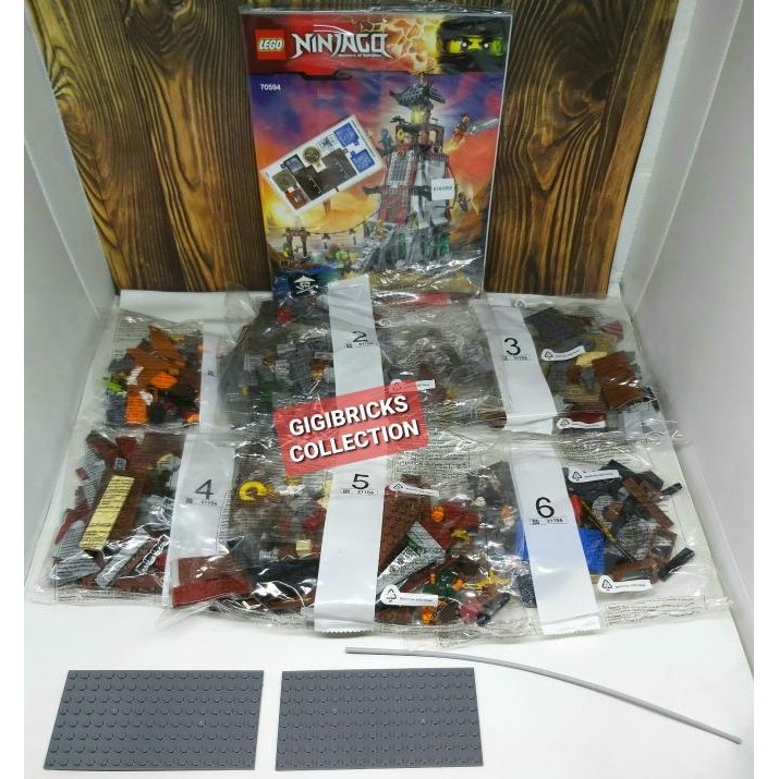 Jual Lego NinjaGo Original 70594 The Lighthouse Siege MiSP | Shopee ...
