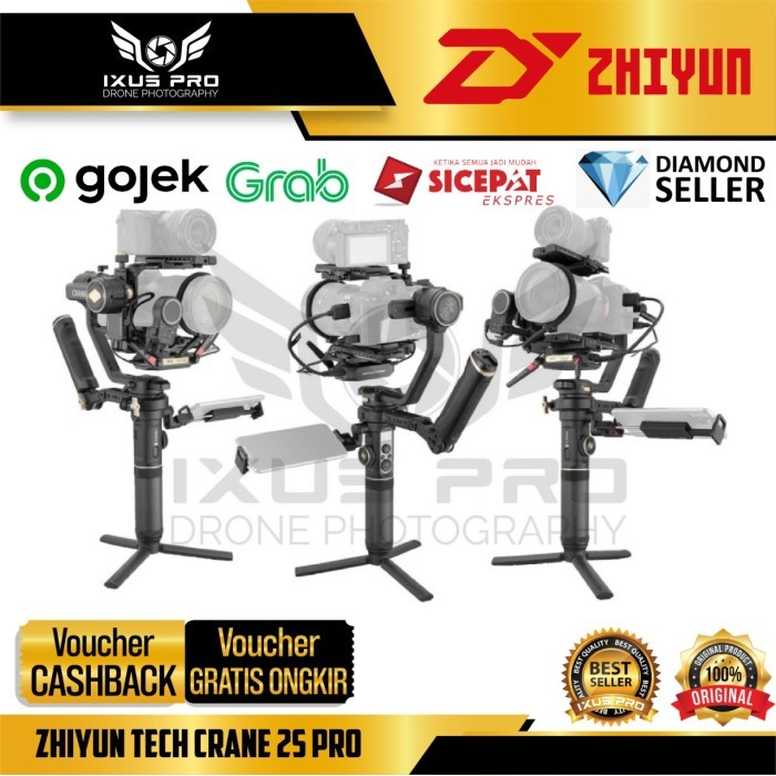 Jual Zhiyun Tech CRANE 2S PRO Handheld Stabilizer / Crane 2 S Pro ...