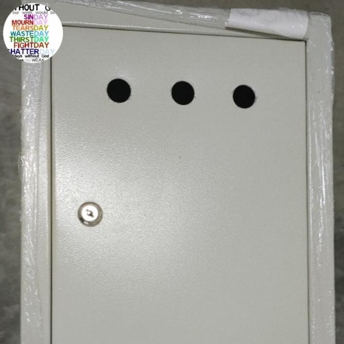 Jual BOX PANEL LISTRIK 30X40X18 INDOOR OUTDOOR + PILOT LAMP + REL MCB ...