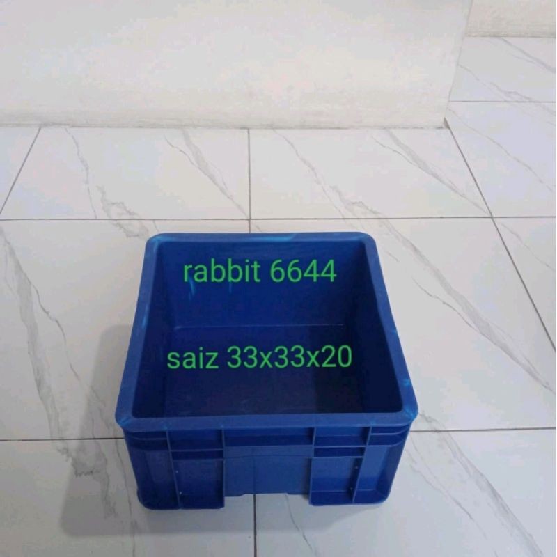 Jual box serbaguna box pot box rabbit type 6644 T33xL33xT19 | Shopee ...