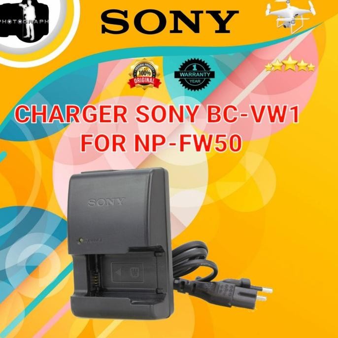 Jual Charger Sony Bc-Vw1 For Np-Fw50 - Charger Sony A6000 A5000 A6400 ...
