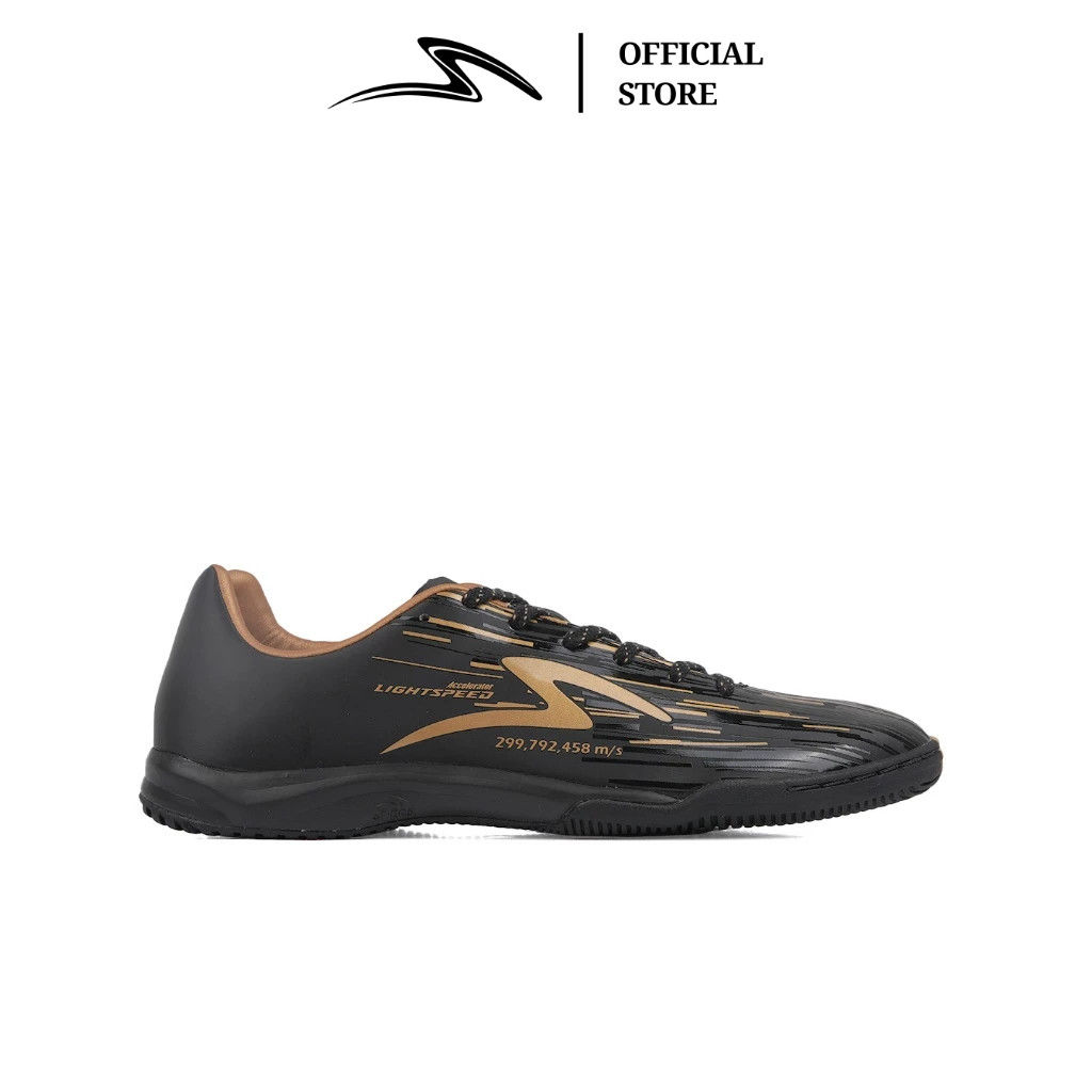 Jual SPECS SEPATU FUTSAL LIGHTSPEED REBORN IN BLACK PALE GOLD ...