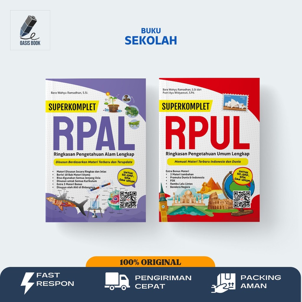 Jual NEW UPDATE GENIUS BOOK : Terang Sejati - PAKET RPAL RPUL - Buku ...