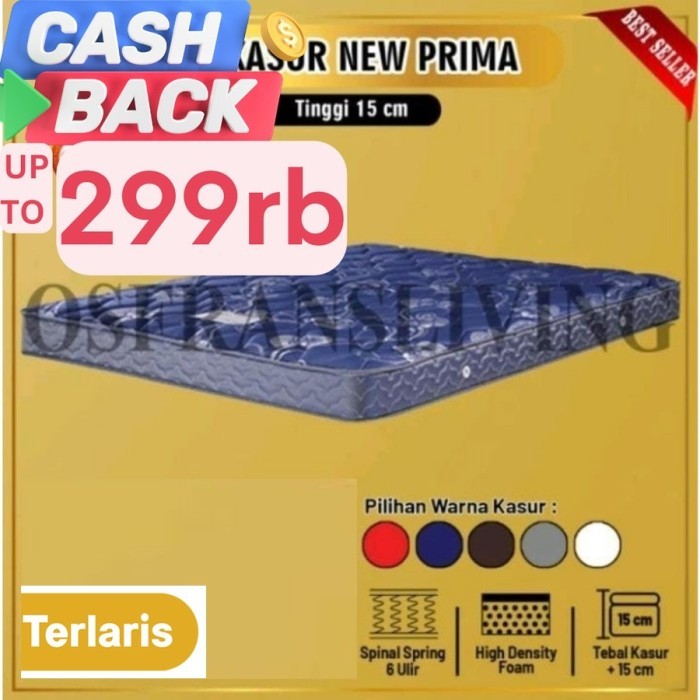 Jual Produk Ready Guhdo Springbed New Prima 15 - 100x200 - Hanya Kasur / Mattress | Shopee Indonesia