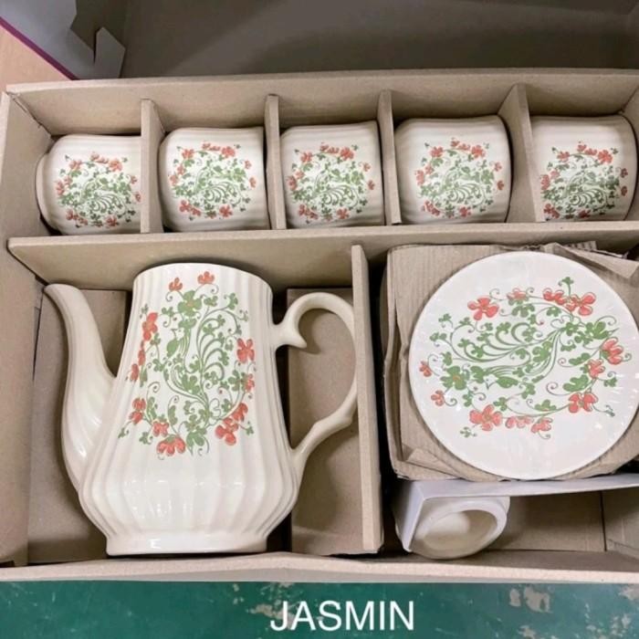Jual Cangkir + Teko Tea / Coffee Set Napoleon Isi 12 Pcs ( Khusus Gojek ...