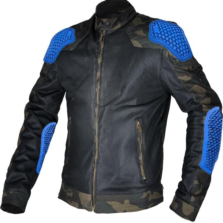 Jual camo summer jacket motorcycle jacket jersey shatterproof off-road ...