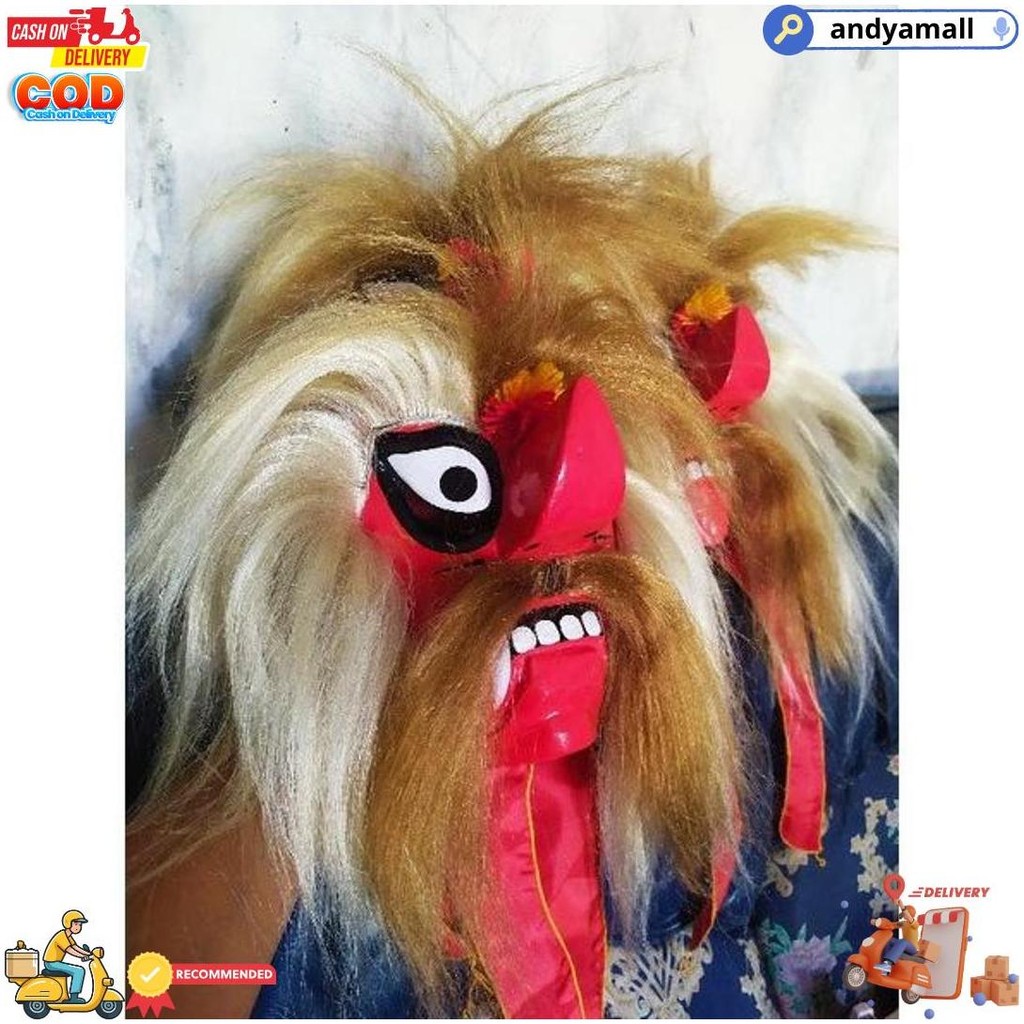 Jual Paket Setelan Reog + Topeng Bujangganong Umur 1 - 12 Tahun Baju ...