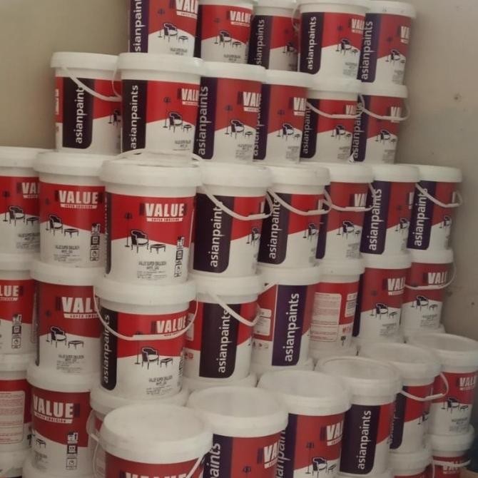 Jual Cat Tembok & Plafon ASIAN PAINT APKO Value Putih / 3202 White 25kg ...