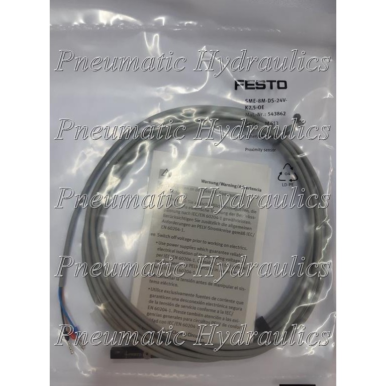 Jual Festo Sensor Switch Sme-8M-Ds-24V-K2,5-Oe Pn.543862 Festo Reed ...