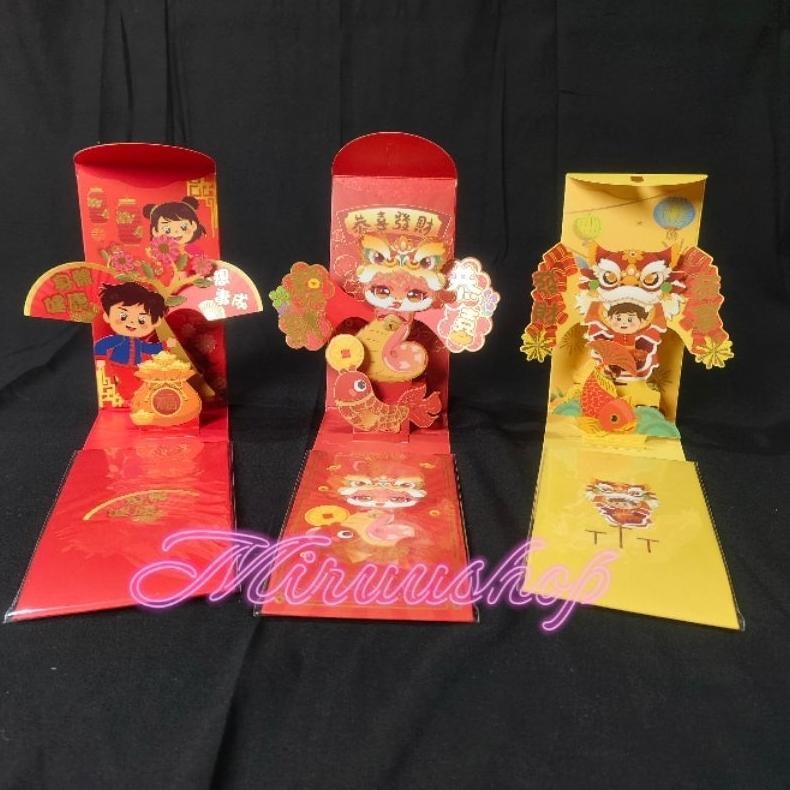 Jual Angpao Angpau Popup Pop Up 3D Imlek Chinese New Year Cny 2025 ...