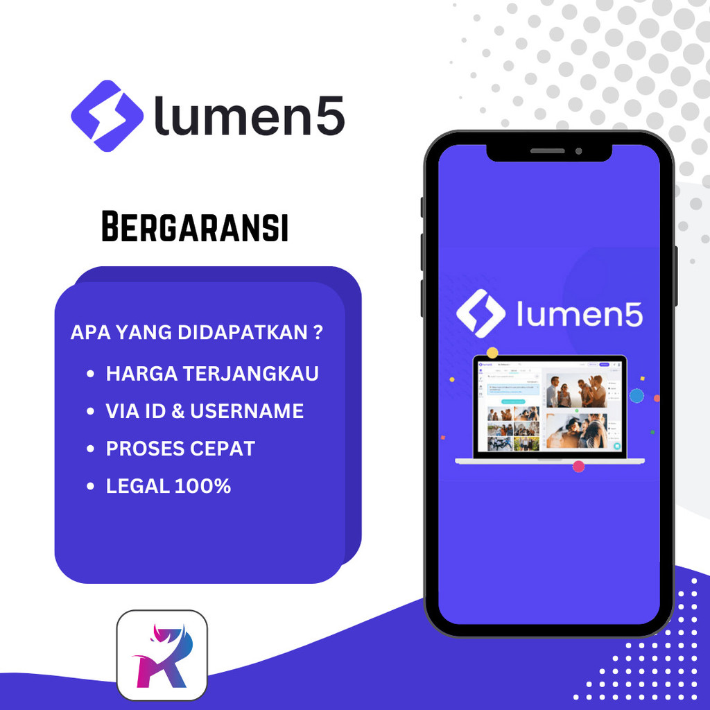 Jual Lumen5 Premium 1 Tahun Full Garansi (Proses Tercepat Buka 24 Jam) | Shopee Indonesia