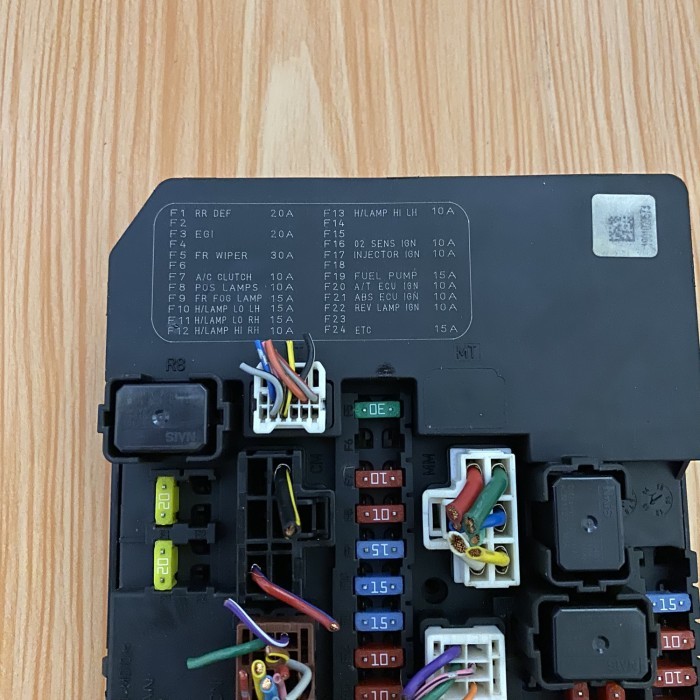 Jual ipdm fuse box sekring grand livina 1.500 cc manual original ...