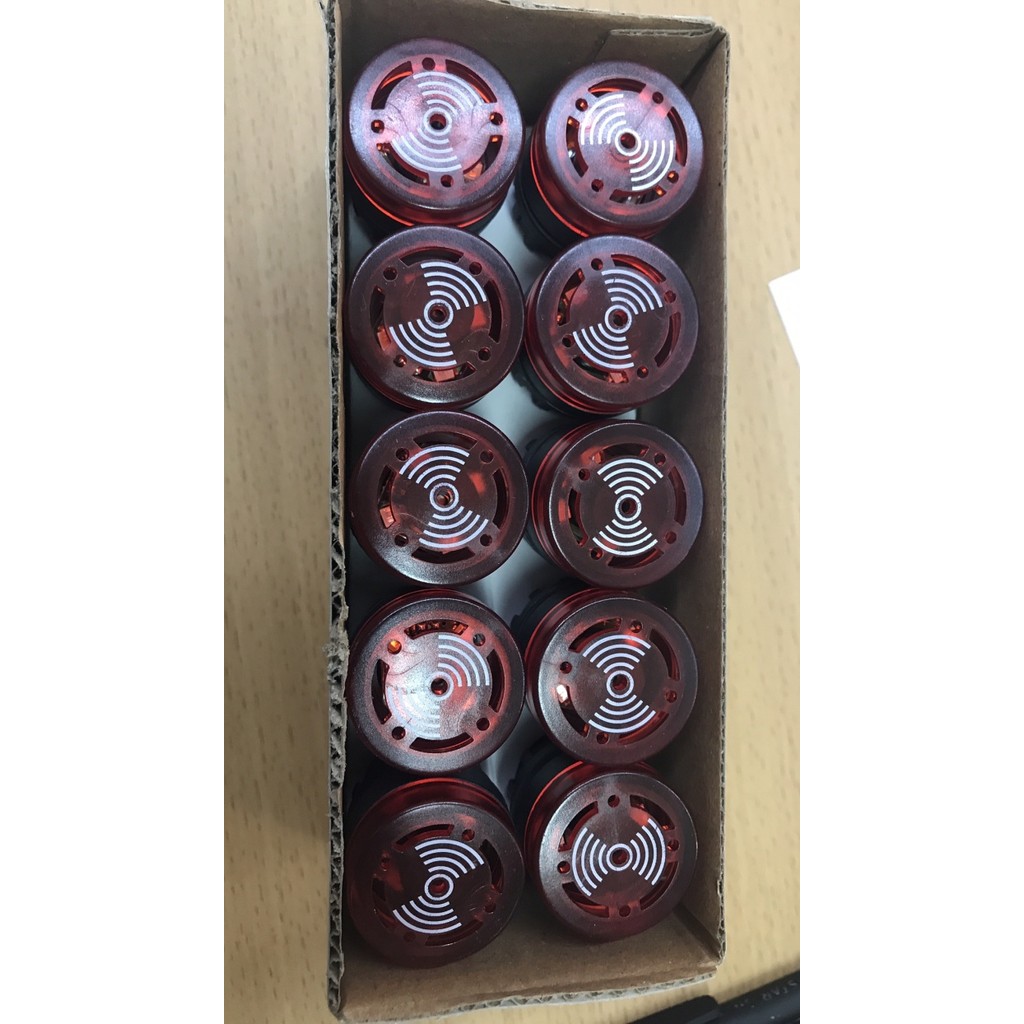 Jual Pilot lamp buzzer led 22mm / buzzer flash led / buzzer panel ...