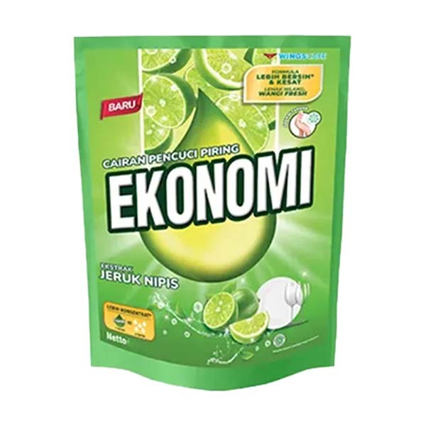 Jual EKONOMI POWER LIQUID JERUK NIPIS POUCH 1500 ML | Shopee Indonesia