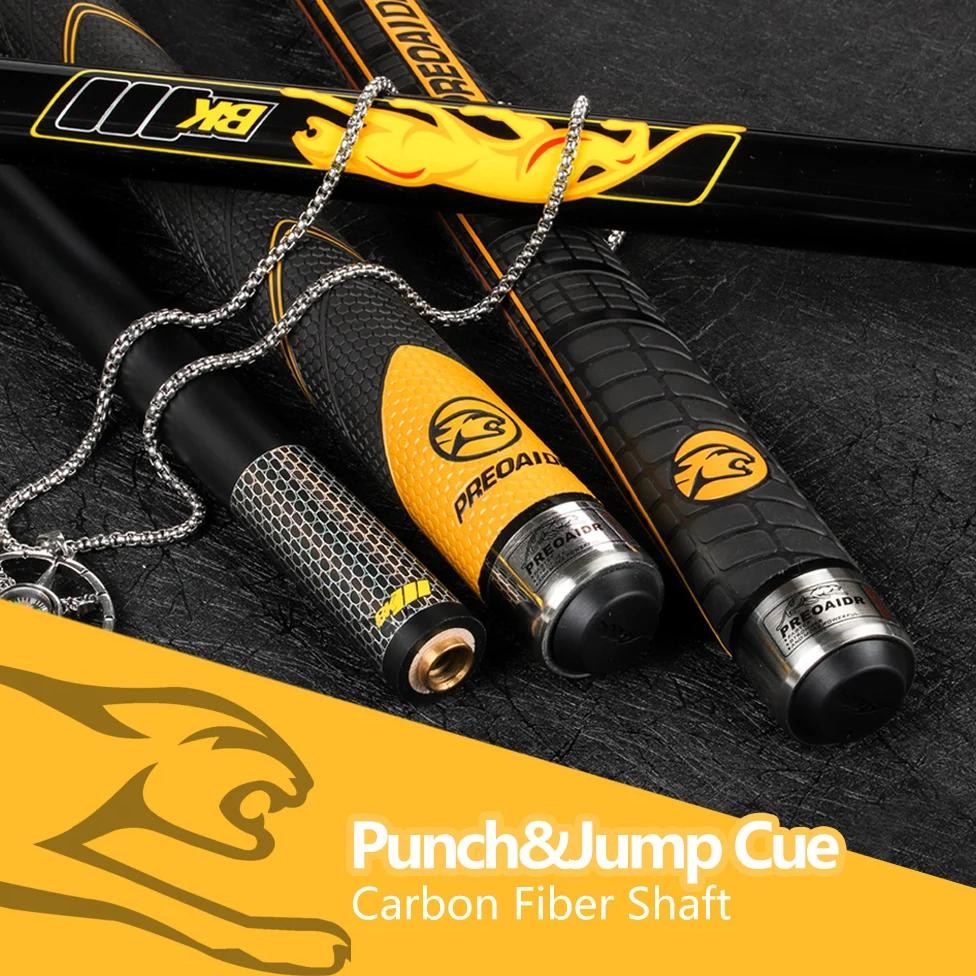 Jual preoaidr 3142carbon fiber 3pieces punch&jump cue stick billiard ...