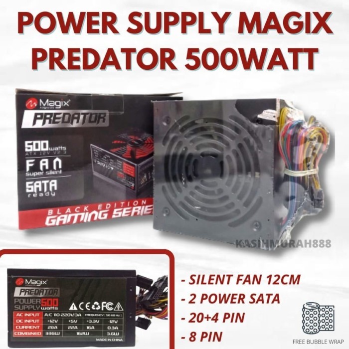 Jual Power Supply Komputer 500watt - Psu Komputer | Shopee Indonesia