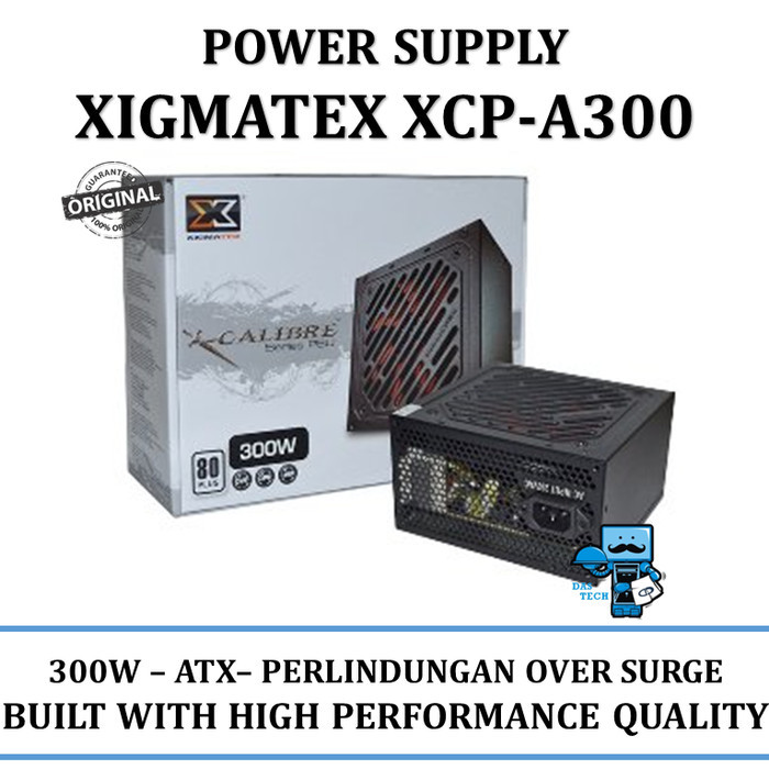Jual Power Supply Gaming Xigmatek X-Calibre 300W XCP-A300 | Shopee Indonesia