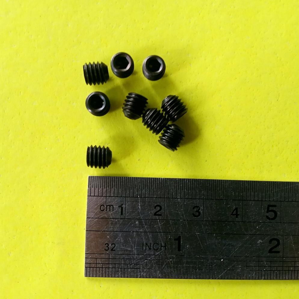 Jual BAUT L TANAM M6 X 6 BAJA KUNCI L3 / L 3 / BAUT L TANAM M6X6 / BAUT L SET M6X6 BAJA HITAM ...