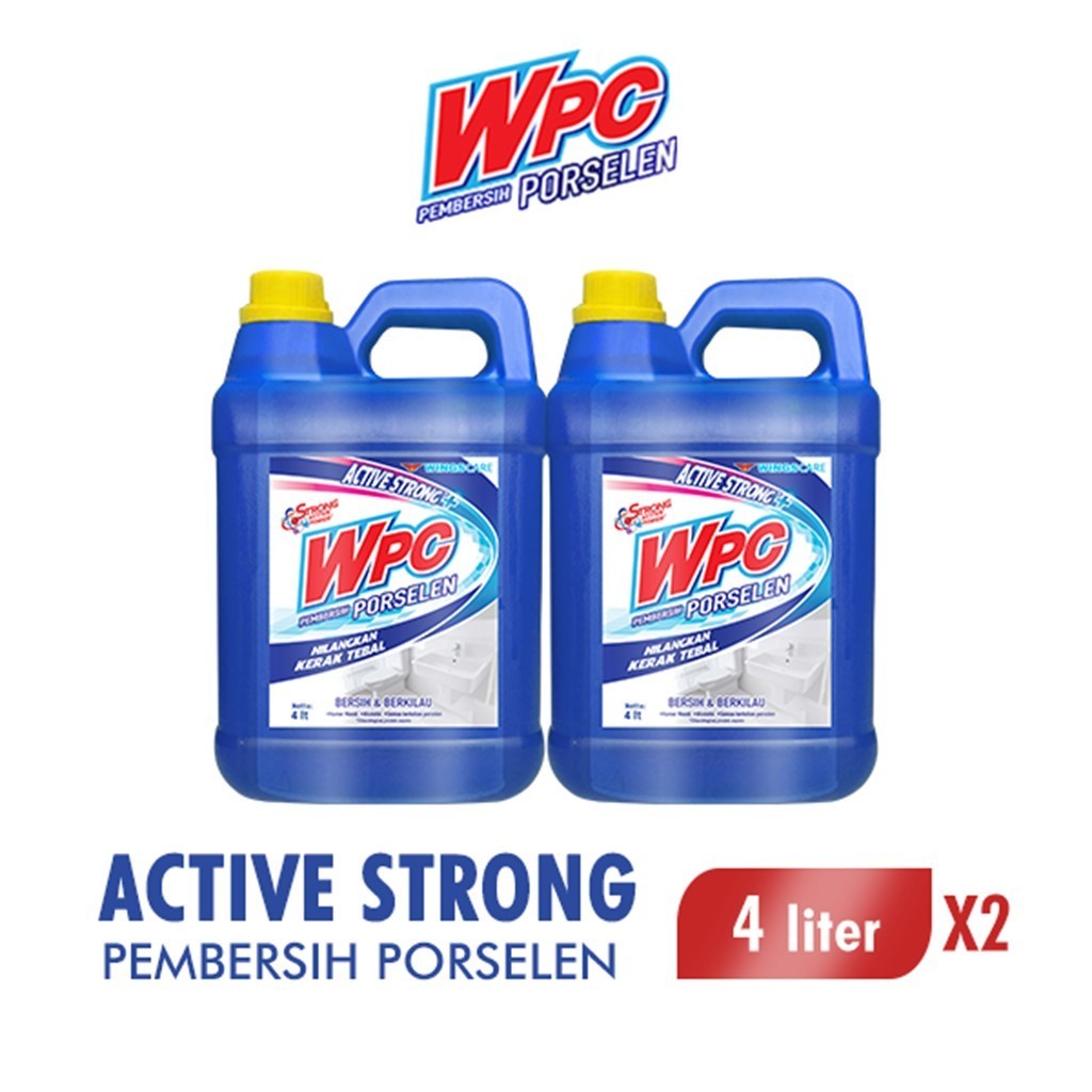 Jual WPC Pembersih Porselen Jerigen 4 Liter x2 | Shopee Indonesia